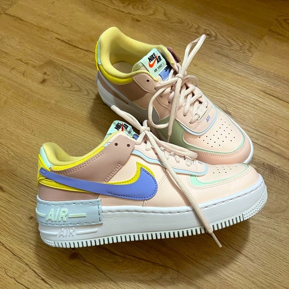 Nike | Shoes | Nike Af Pinkpastel Colored | Poshmark